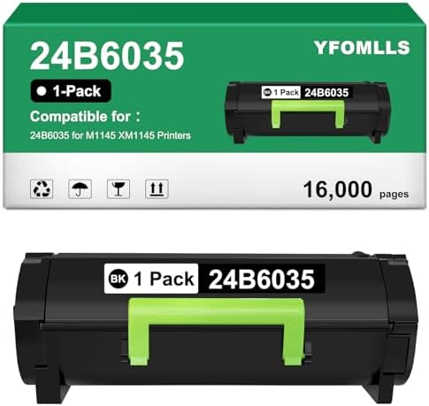 Amazon.com: SPLENDIDCOLOR 24B6035 Toner Cartridge Remanufactured, Black ...