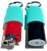 Amazon.com: Lighter Locators - Keychain Lighter Safety Caps | 16 Colors ...