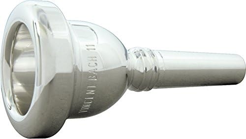Amazon.com: Bach 3506HA Small Shank Tenor Trombone Mouthpiece, Silver ...
