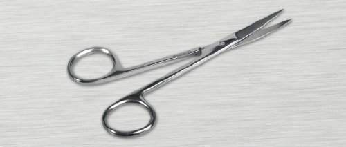 Amazon.com: Medline Floor Grade Iris Straight Scissors, Stainless Steel ...