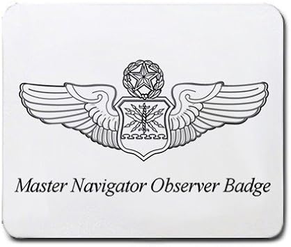 Amazon.com: Master Navigator Observer Badge Mouse Pad : Office Products
