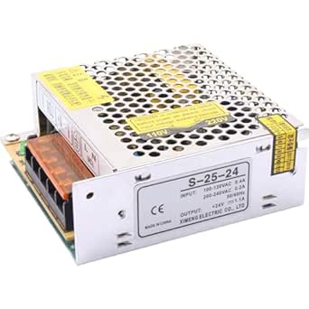 Amazon.co.jp: S-25-24 100-240VAC～24VDC 1.1A 25W スイッチングモード電源(5V_25W) : 産業・研究開発用品