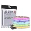 BTF-LIGHTING UL Listed FCOB COB RGB Flexible High Density LED Strip 24V ...