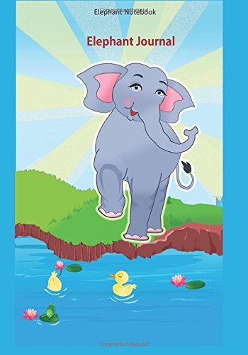 Amazon.com: Elephant Notebook: Elephant Journal: Blank notebook journal ...