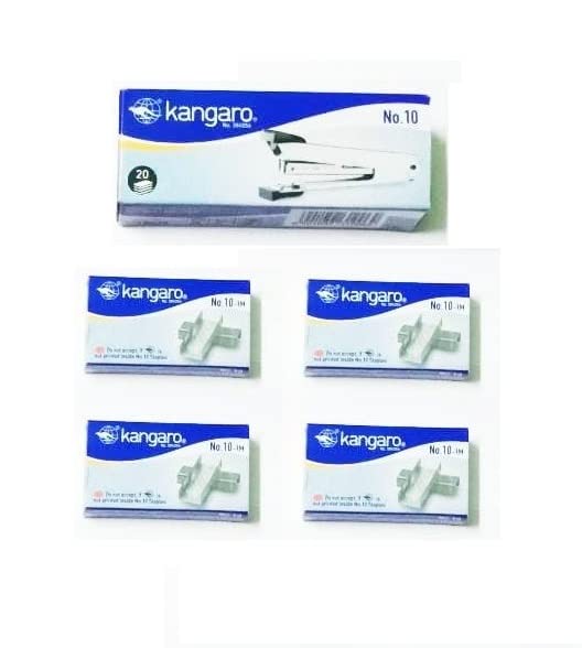 AL-Bi Kangaro Stapler with Staple Pack Set / 4 Staple Pin Box Small ...