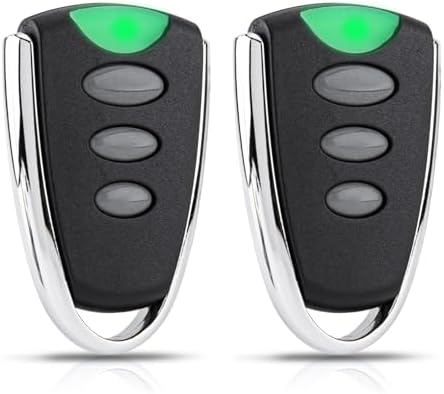 pepape 433MHz Garage Opener Remote Control Compatible with Chamberlain ...