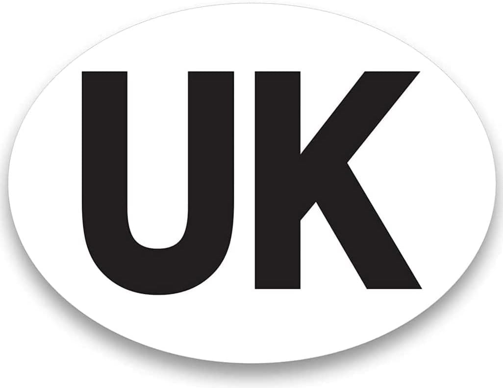 1 or 2 UK Car Stickers for Europe UK Stickers for Car Vinyl GB UK Car ...