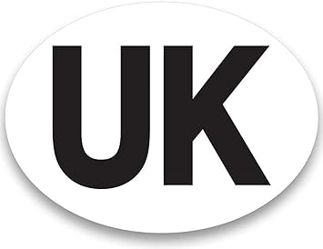 1 or 2 UK Car Stickers for Europe UK Stickers for Car Vinyl GB UK Car ...