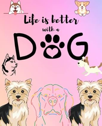 Cute Dog Notebook| Wide Ruled Notebooks|: Dog Notebooks and Journals ...