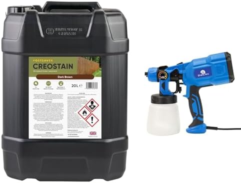 Postsaver Creostain Oil-Based Wood Treatment | Creosote Creocote ...