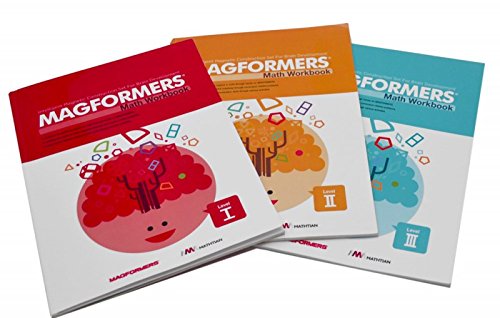 Magformers Math Workbooks: Levels I - III (3-book set): unknown author ...