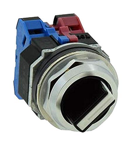 IDEC ASD211NU 110 VAC, 30 MM, 10 AMP, 2 POSITION, SELECTOR SWITCH, 1NO ...