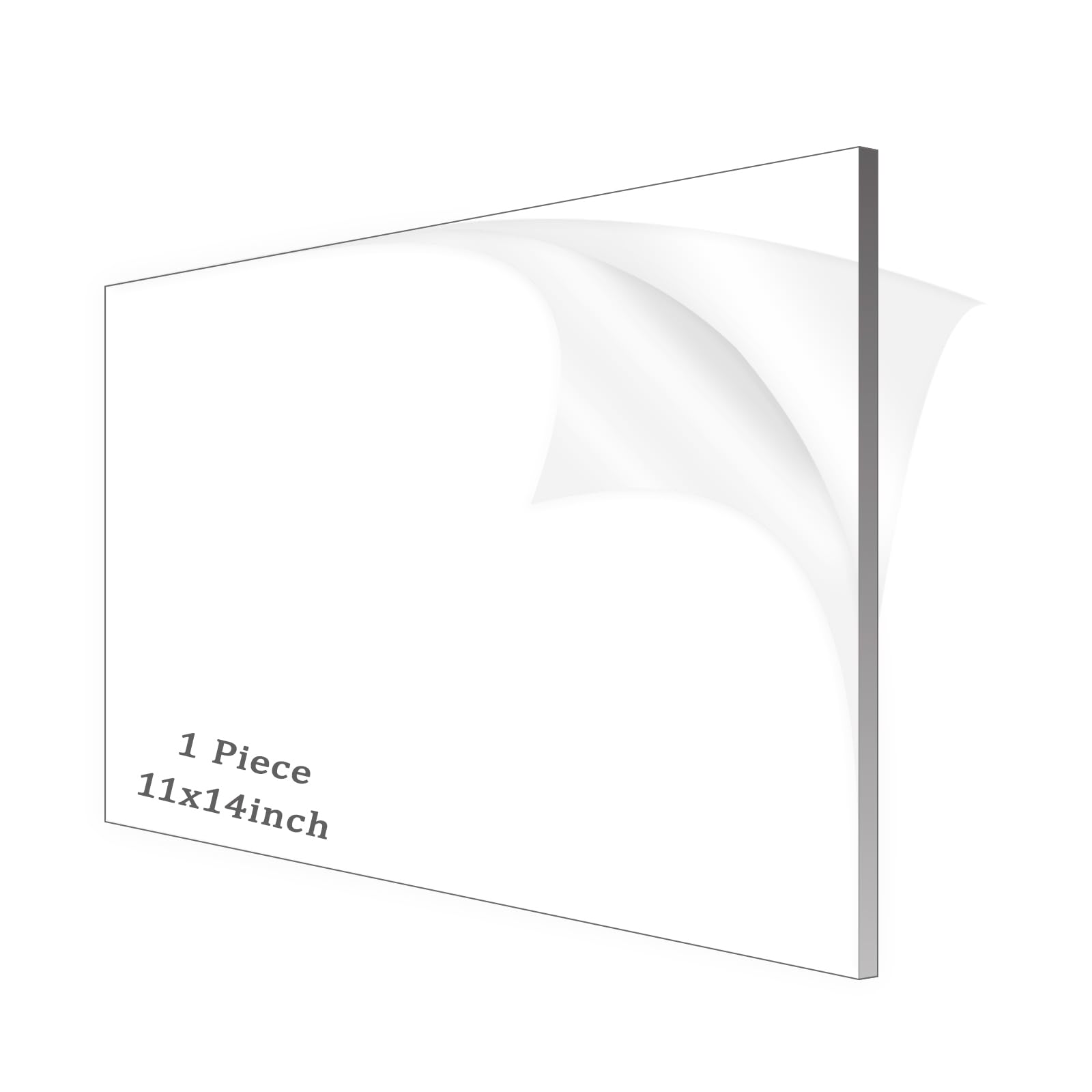 Snapklik.com : Clear Acrylic Plexiglass Sheet, 1/4" Thick
