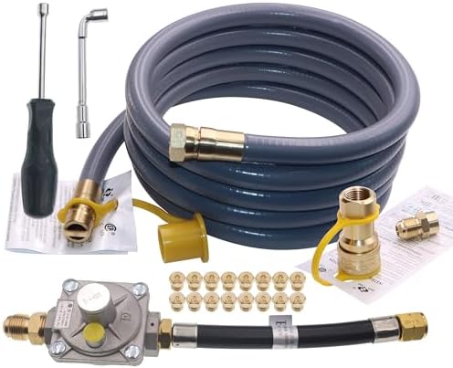 Amazon.com : 98523 97352 10Ft 1/2" ID Natural Gas Conversion Kit ...
