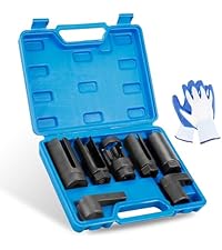 Amazon.com: UNITHUB 9Pcs Automotive Oxygen Sensor Socket Set and Oil ...