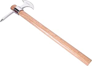 Amazon.com : Stainless-Steel Mattock Pickaxe 2 in 1, Double Headed ...