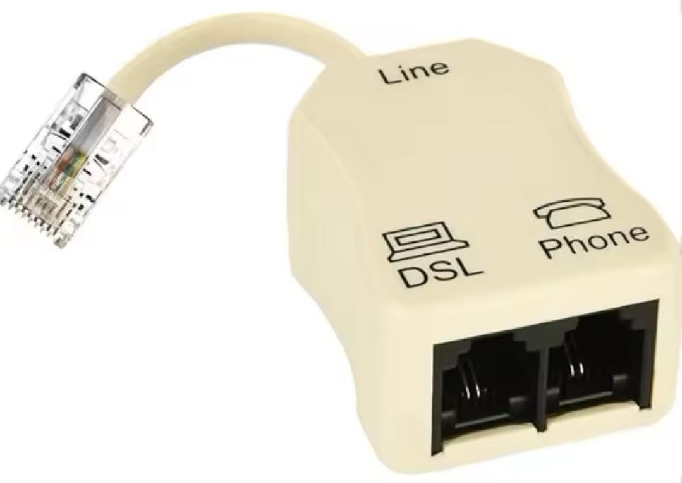 Amazon.com: Burnt Bridge DSL Phone Splitter : Electronics