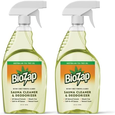 Amazon.com: RadonSeal Tea Tree Oil Sauna Cleaner & Deodorizer - BioZap ...