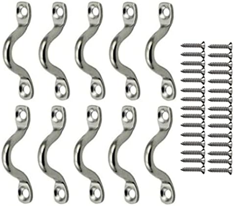 Amazon.com: 20Pcs M6 316 Stainless Steel Bimini Boat Top PAD Eye, Eye ...