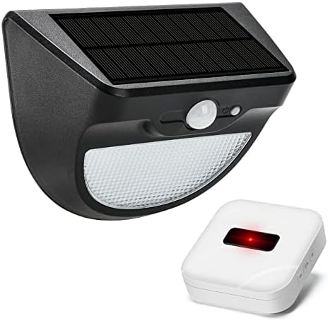Amazon.com: Solar Wireless Driveway Alarm, Briidea Driveway Alarms ...
