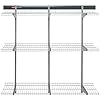 Amazon.com: Rubbermaid Fasttrack Rail Storage 48"x16" 3-Shelf Kit, 350 ...