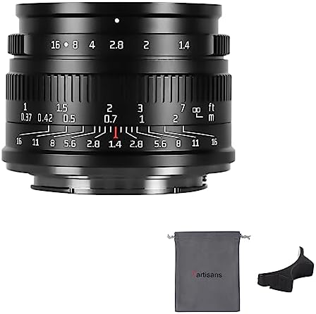 Amazon.com : 7artisans 35mm F1.4 Mark II APS-C Manual Focus Fixed Lens ...