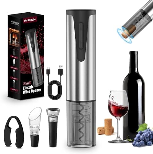 Amazon.com: Electric Wine Opener Rechargeable, Automatic Corkscrew ...
