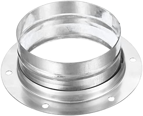 PATIKIL 6" Duct Connector, Metal Flange Fitting Duct Air Tight ...