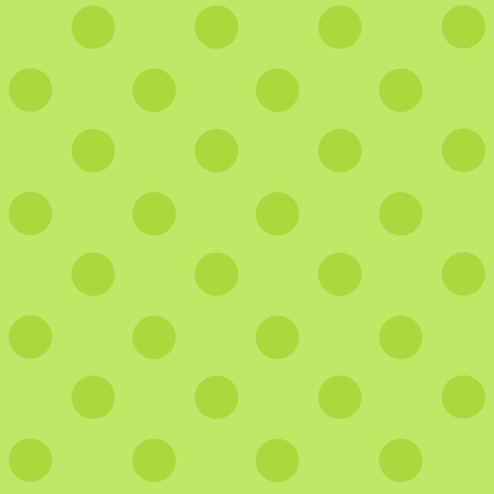 Lime Green Polka Dot Background