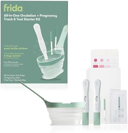 Amazon.com: Frida Fertility Ovulation and Pregnancy Test Kit | Easy At ...