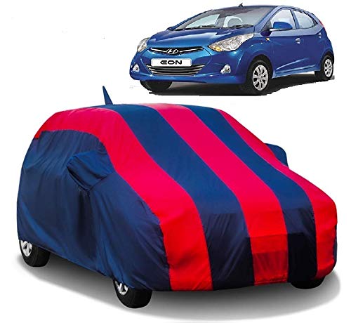 Kavach Car Cover for Hyundai EON D- LITE +(with Mirror Pockets), (Red ...