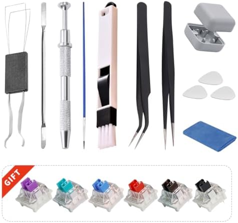 MATHEWKBD Mechanical Keyboard DIY Kit for Lube and Cleaning, Switch ...