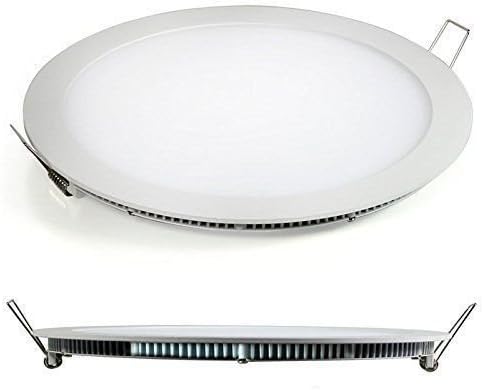 Digilamp Downlight rond encastrable Extra Plat 20W/24W LED (6000K Blanc ...