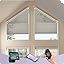 Amazon.com: Graywind Smart Angled Blinds Compatible with Alexa Google Motorized Right Trapezoid ...