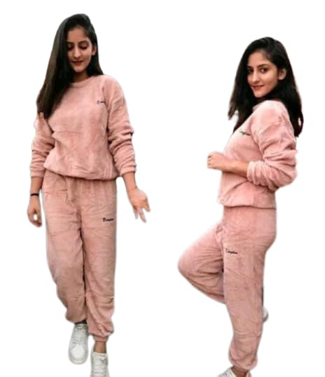 Buy ROUNIYAR Winter Woolen Night Suit for Girls and Women/Winter Women ...