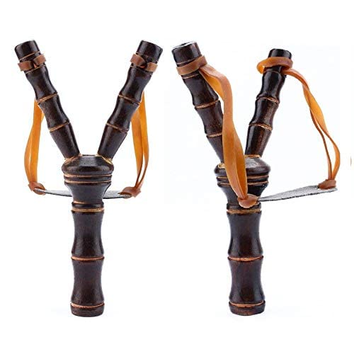 Classical Art Wooden Gulel Toys,Gulail Strength Slingshot Brown ...