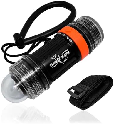 Amazon.com: Saekodive 2-in-1 Strobe & Torch LED Flashlight - 500 Lumens ...