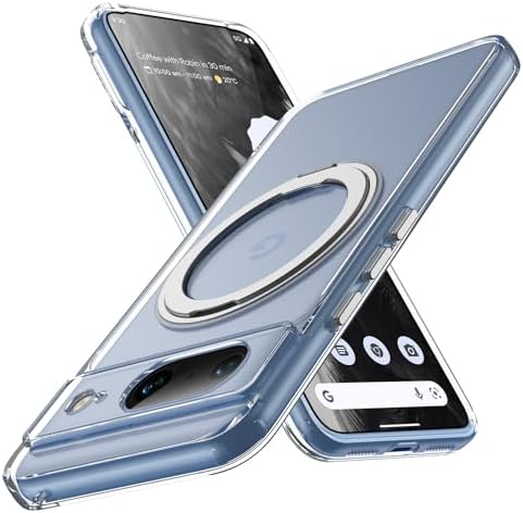 Amazon.com: CMYFUTNG Magnetic for Google Pixel 8 Case with Ring Stand ...