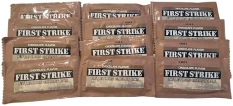 Amazon.com : First Strike Bar, Chocolate Flavor - Full Size (2.3 oz ...