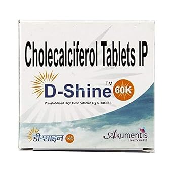 D-Shine 60 K- Strip of 4 Tablets : Amazon.in: Health & Personal Care