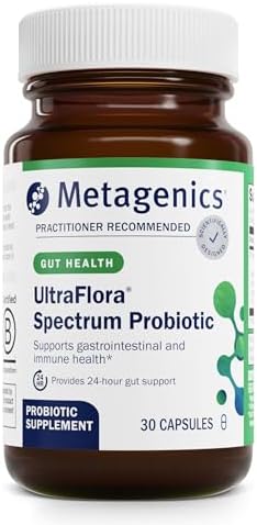 Amazon.com: Metagenics UltraFlora Synergy Probiotic - Probiotics Powder ...