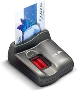 MSO1350 Idemia Biometric USB Smart Card Reader, MSO-1350, Morpho - Grey ...