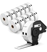 Amazon.com : 12 Rolls 2400 Labels 4"x6" Shipping Labels Replacement for ...
