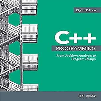 Amazon.com: C++ Programming: From Problem Analysis to Program Design ...