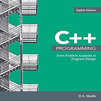 Amazon.com: C++ Programming: From Problem Analysis to Program Design ...