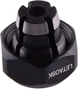 Amazon.com: LETAOSK 1/4" Router Collet Replacement Compatible for ...