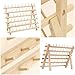 Foldable Thread Rack Wood Thread Holder 60 Spool Thread Wooden Storage ...