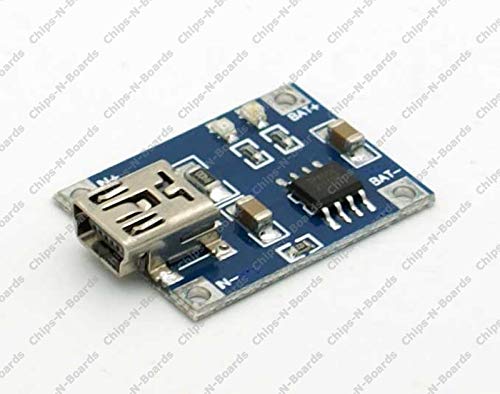 USB Li-Ion Battery Charger - Single Cell 3.7V 1A - Fast and Efficient ...