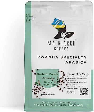 Amazon.com : Matriarch Coffee - Natural Process - 1 lb- Wholebean - Low ...
