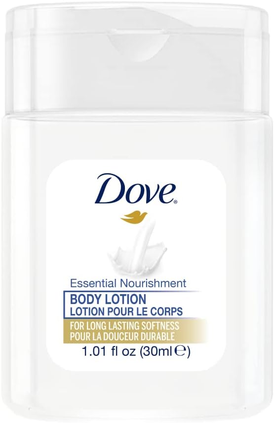 Amazon.com : Dove mini 1.0 Oz Hydrating Lotion for Hotels, Motels ...